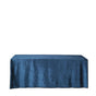 Velvet Tablecloth 90"x156" Navy Blue | eFavormart
