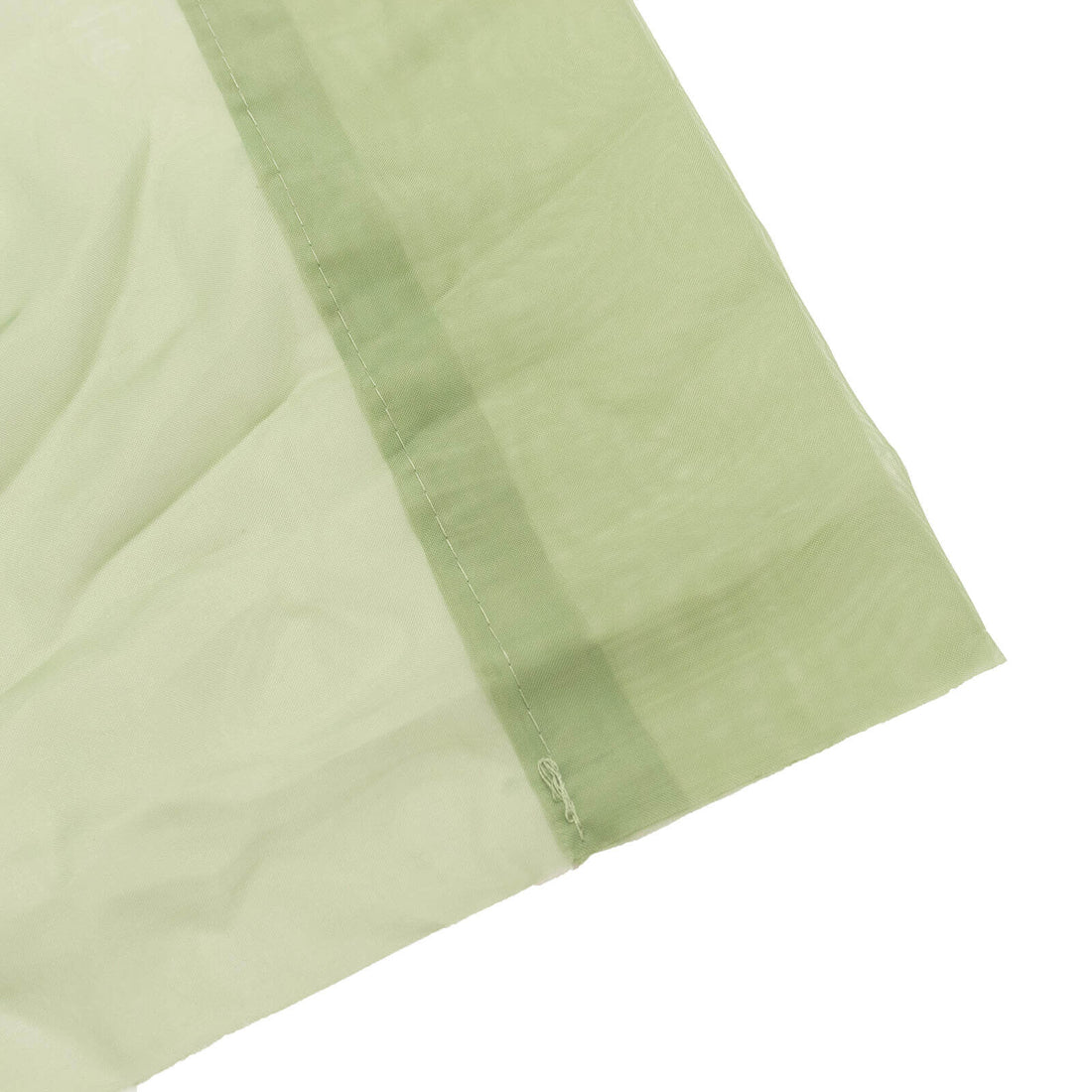 Premium Sage Green Chiffon Ceiling Drapery | eFavormart