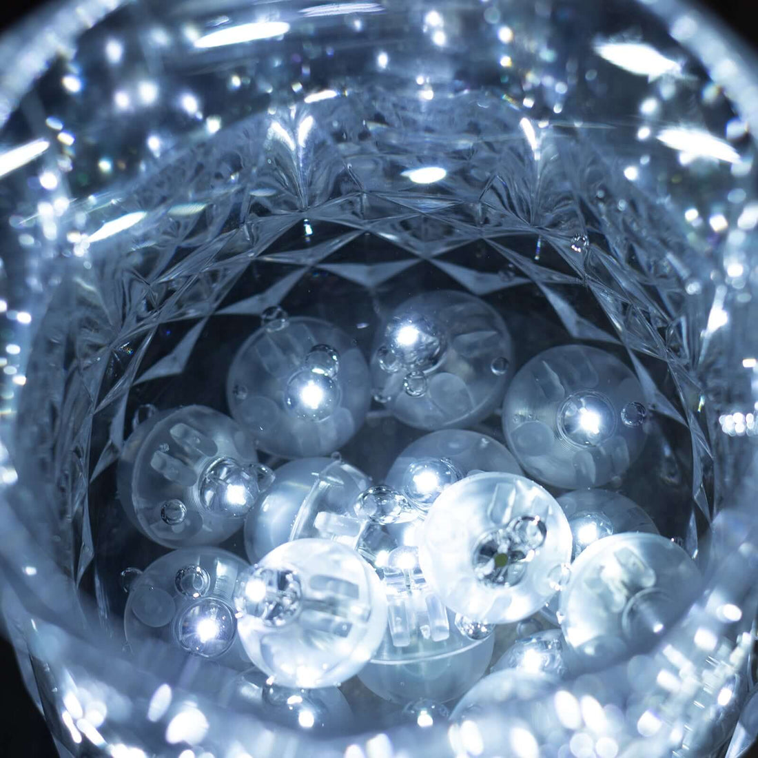 LED Mini Balloon Lights Round White 0.5" | eFavormart