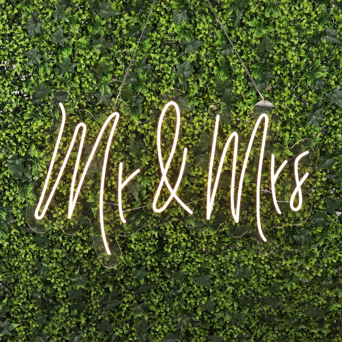 33" Mr & Mrs Neon LED Wall Decor Lights | eFavormart