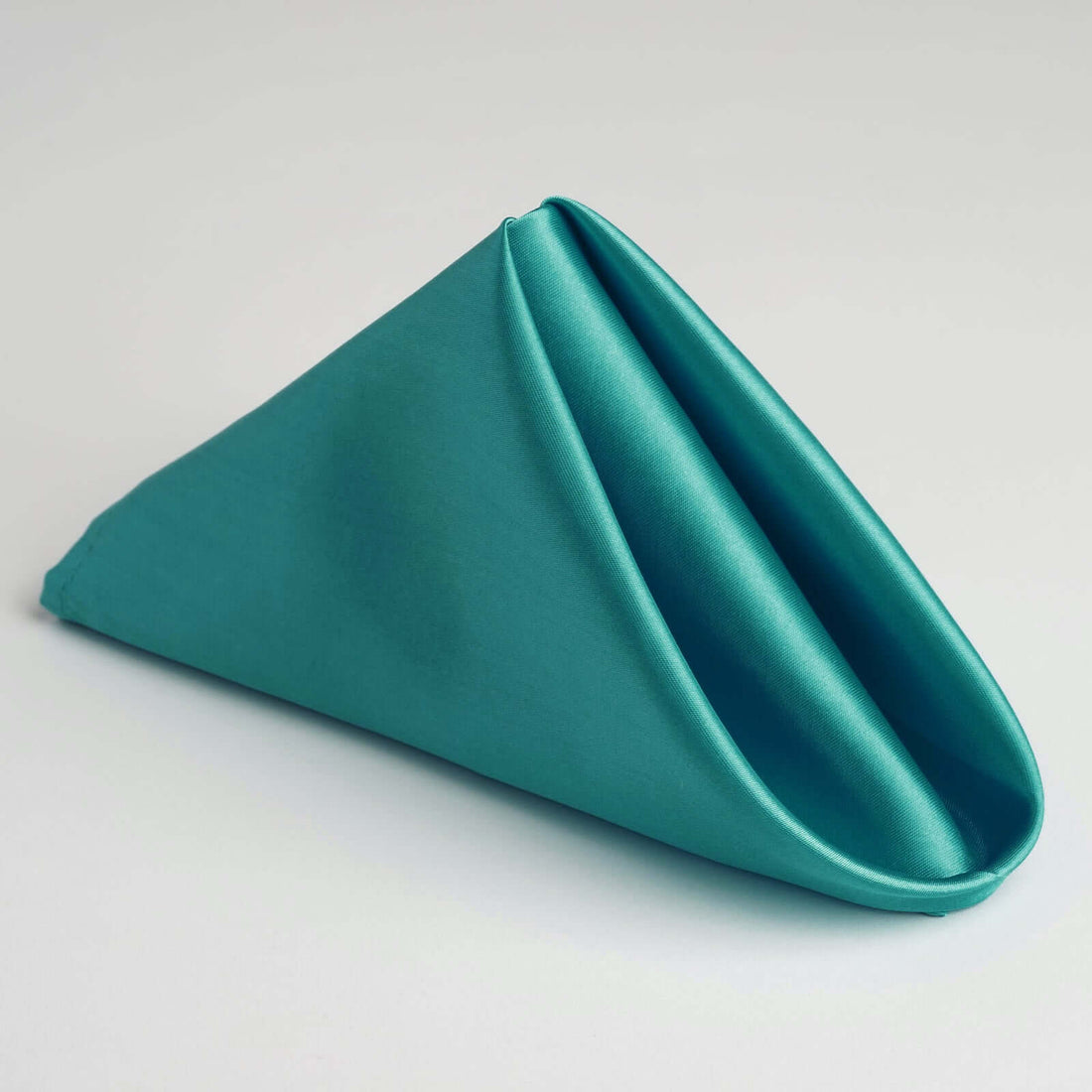 Satin Cloth Napkins 20"x20" Turquoise | eFavormart