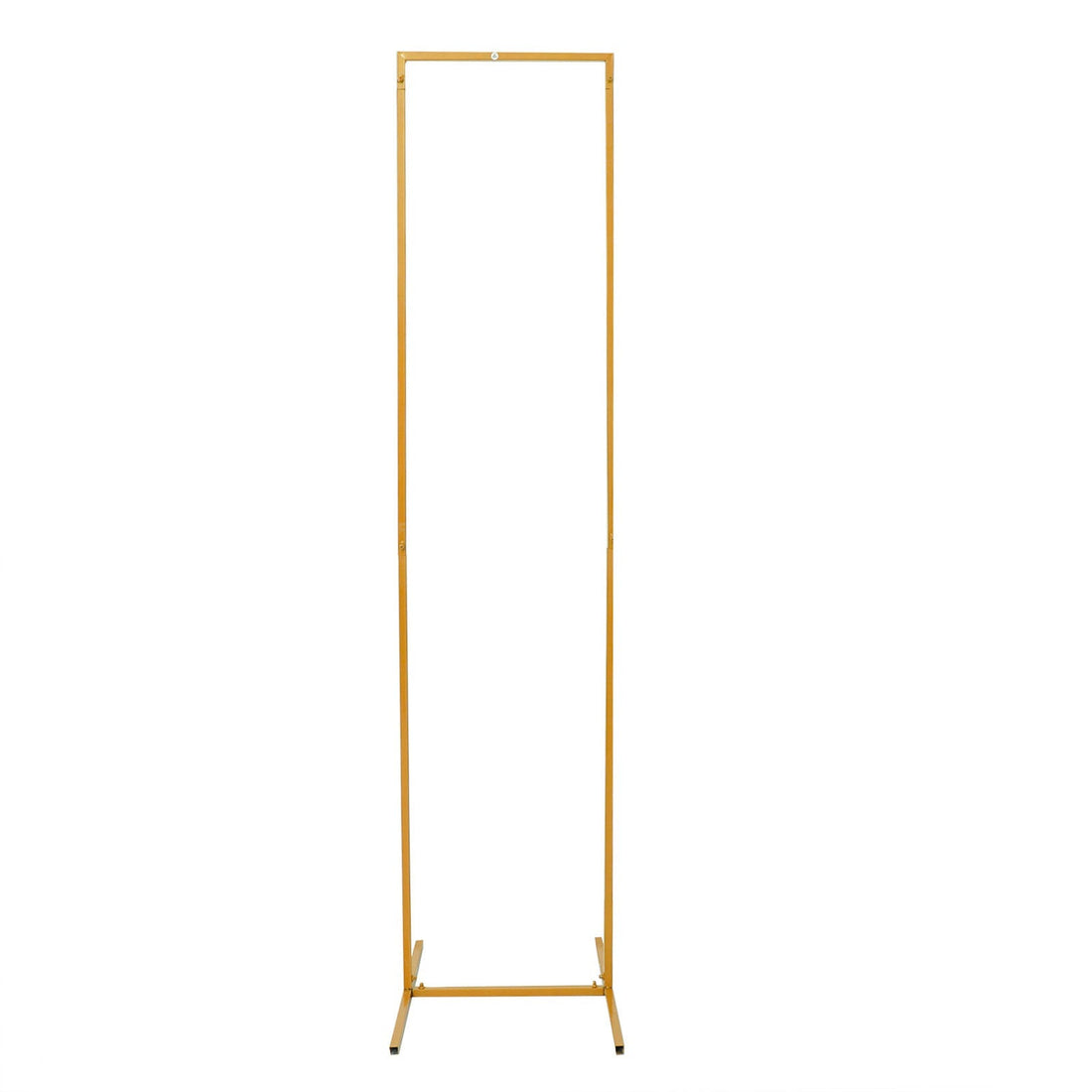 Slim Gold Metal Rectangular Backdrop Stand 6.5ft | eFavormart