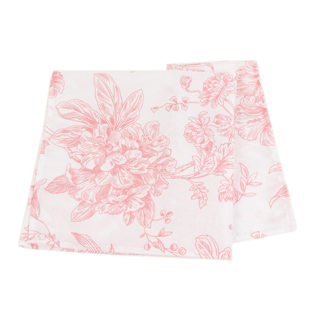Pink Polyester French Toile Napkins 5 Pack | eFavormart