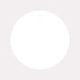 50-Pack White Round Wedding Favor Tags | eFavormart