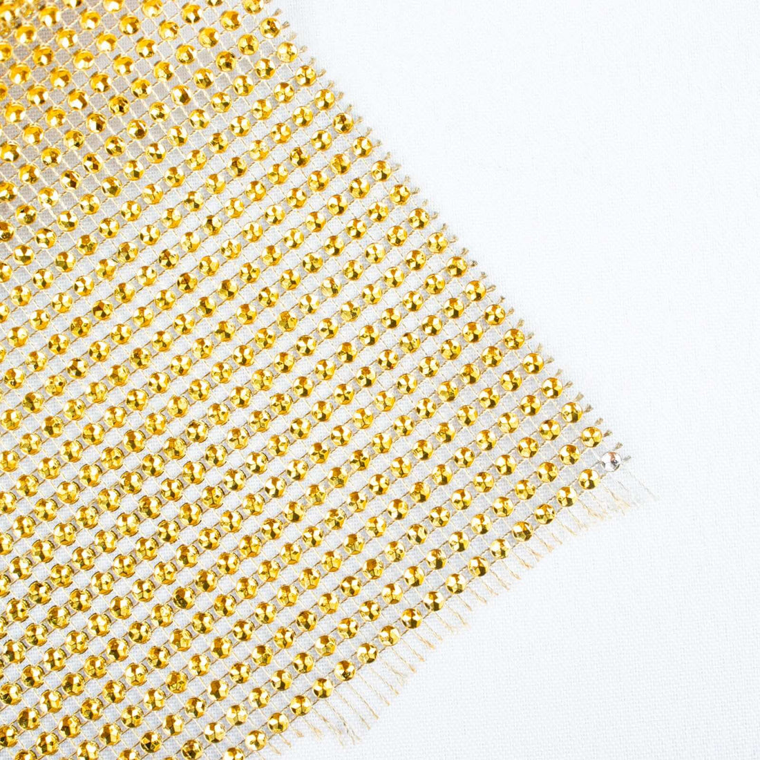 Rhinestone Table Runner 10"x108" Gold | eFavormart