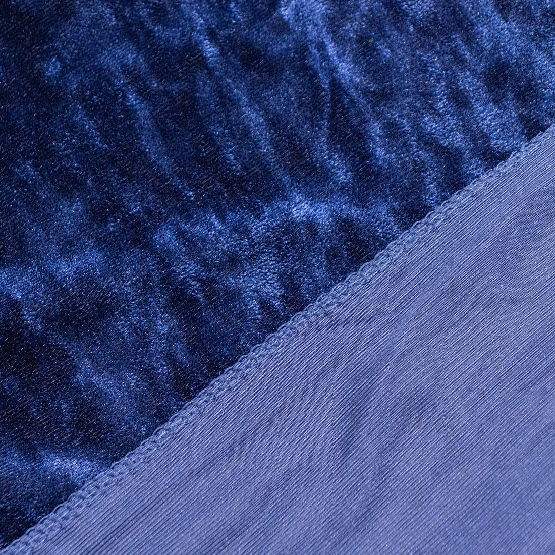 Navy Blue Velvet Backdrop Drape Curtain 8ftx8ft | eFavormart
