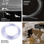 9ft Clear Plastic Craft Wire | eFavormart