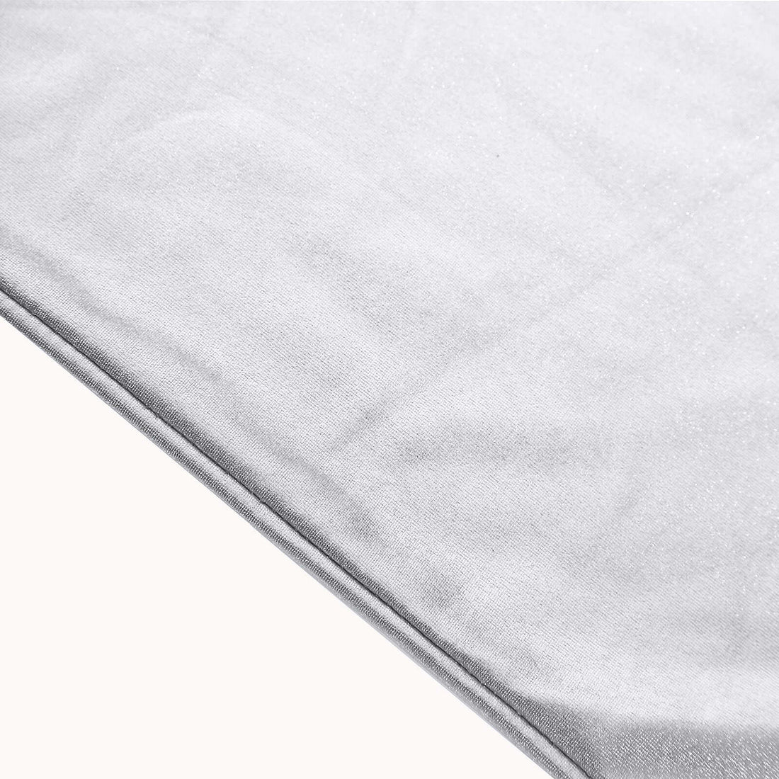 Silver Spandex Chiara Backdrop Stand Covers | eFavormart
