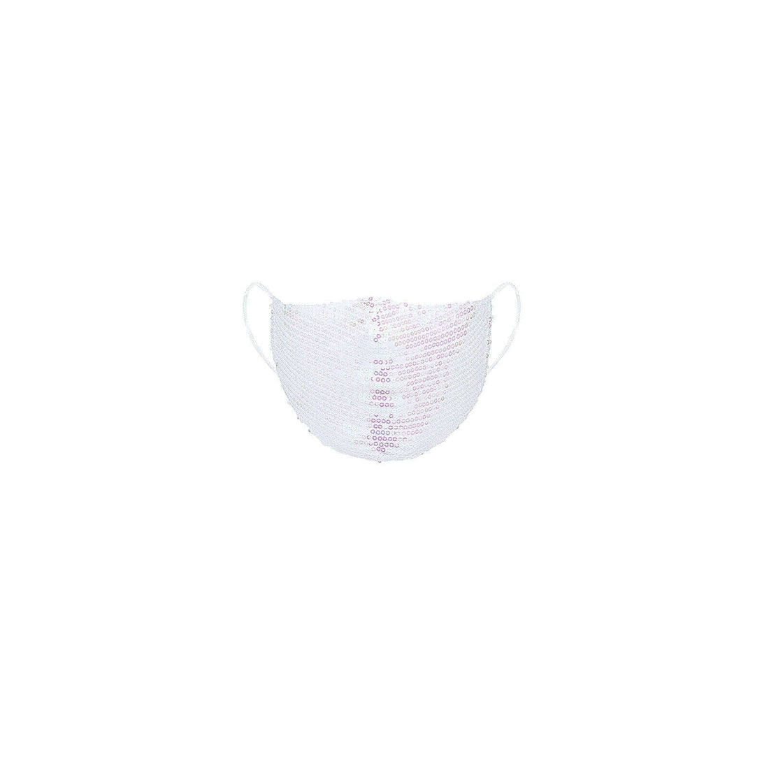 5-Pack White Sequined Cotton Face Masks | eFavormart