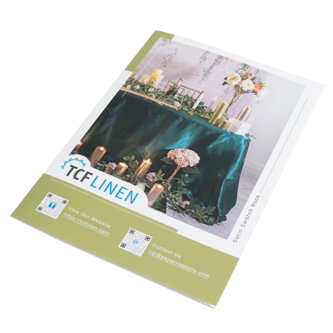 Satin Fabric Sample Book 34 Colors | eFavormart