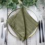 Accordion Napkins 20x20 Dusty Sage Green | eFavormart