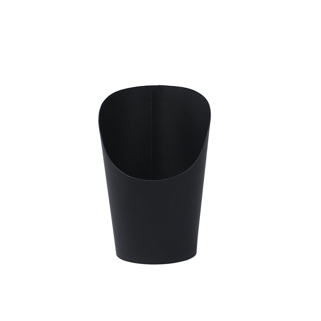 Slanted Mouth Paper Cups Black 14oz | eFavormart