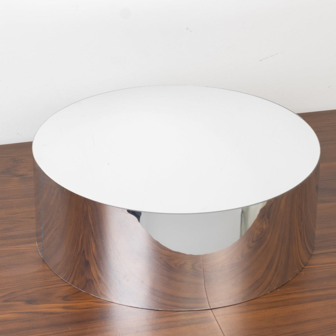 14" Silver Acrylic Cake Display Pedestal Riser | eFavormart