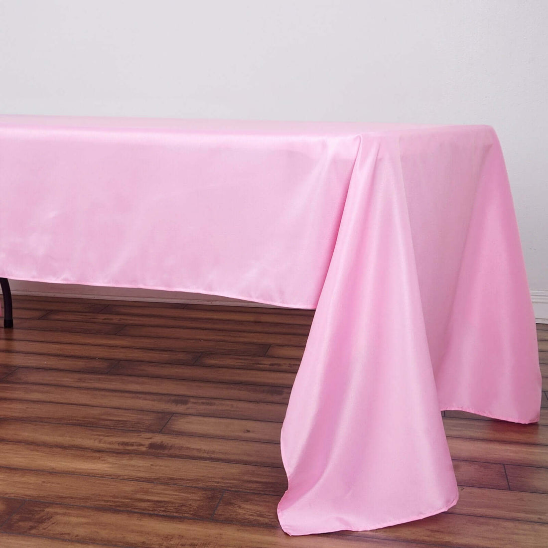 Polyester Tablecloth 60"x126" Pink | eFavormart