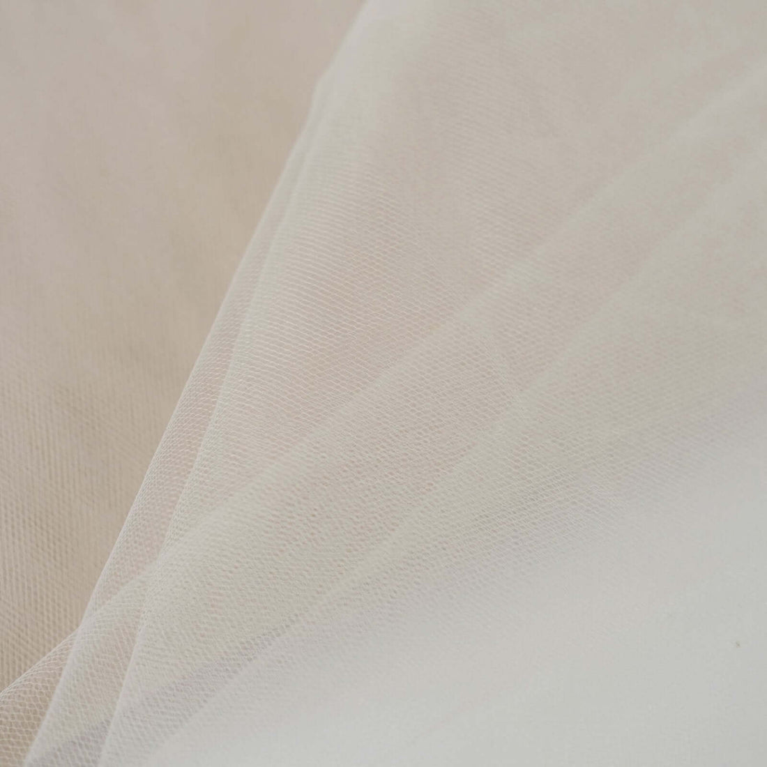 Beige Tulle Fabric Bolt 54x40 Yards | eFavormart