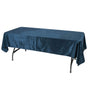 Velvet Tablecloth 60"x102" Navy Blue | eFavormart