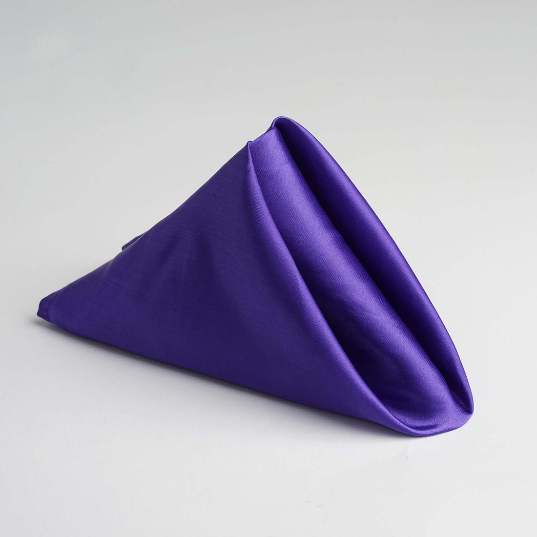 Satin Cloth Napkins 20"x20" Purple | eFavormart