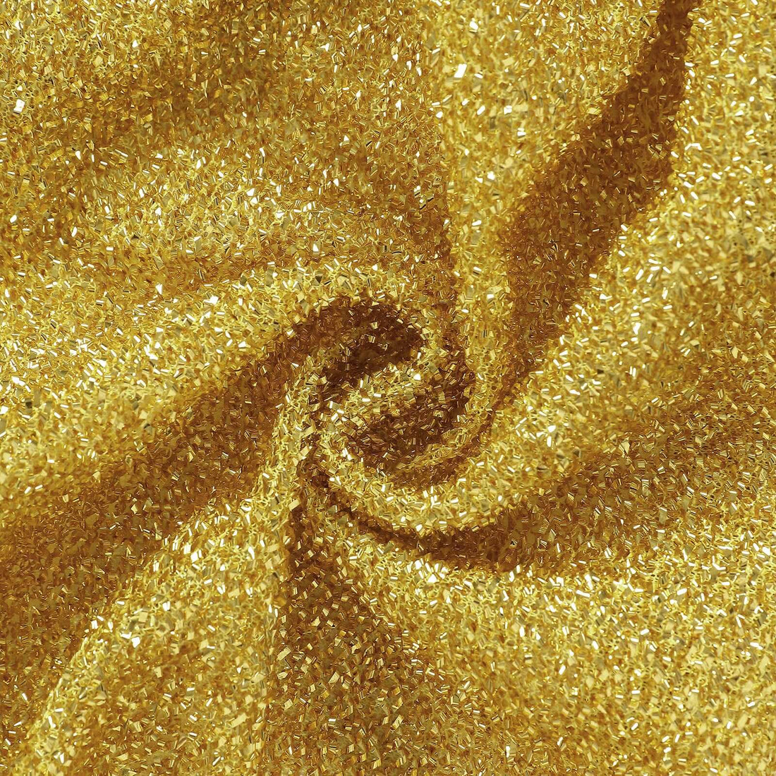 5ft Gold Tinsel Spandex Wedding Arch Cover | eFavormart