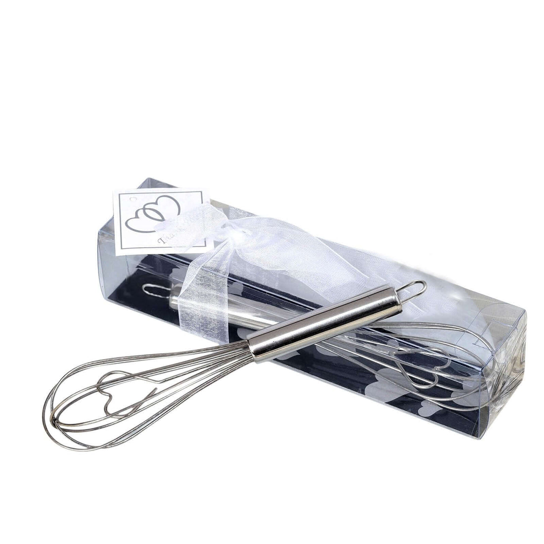 Heart-Shaped Stainless Steel Whisk Favor | eFavormart