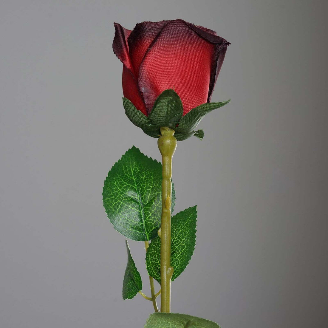 24pcs Red & Black Silk Roses, 31" Long | eFavormart