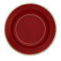 25pk 10in Paper Dinner Plates 350GSM Burgundy | eFavormart