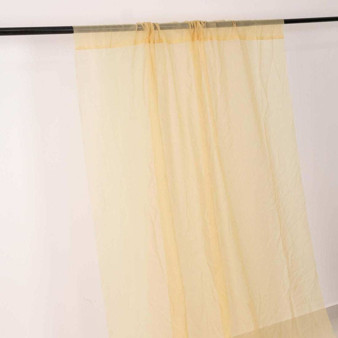 Premium Champagne Chiffon Ceiling Drapery | eFavormart