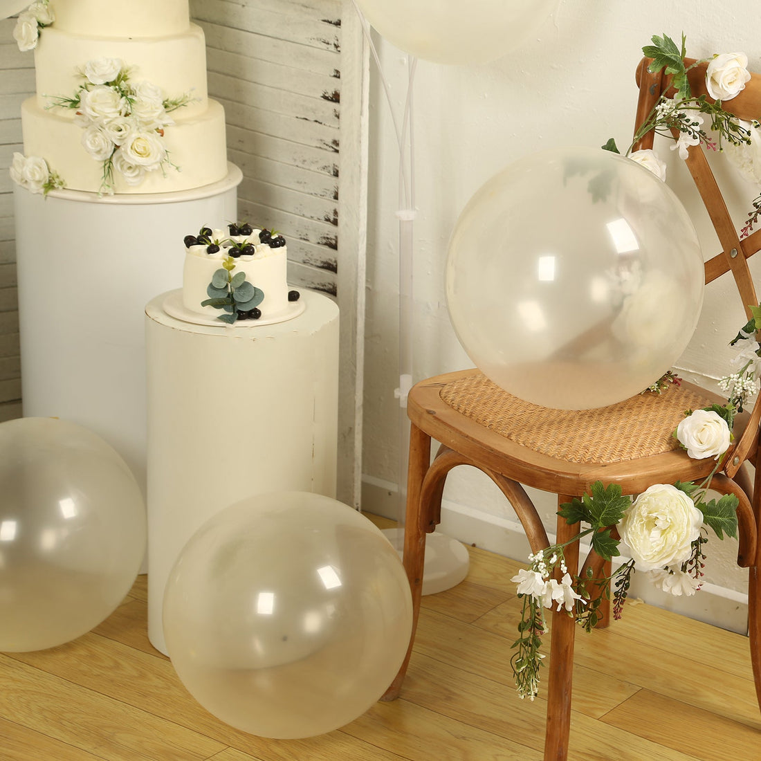 Shiny Clear Biodegradable Balloons 18" | eFavormart