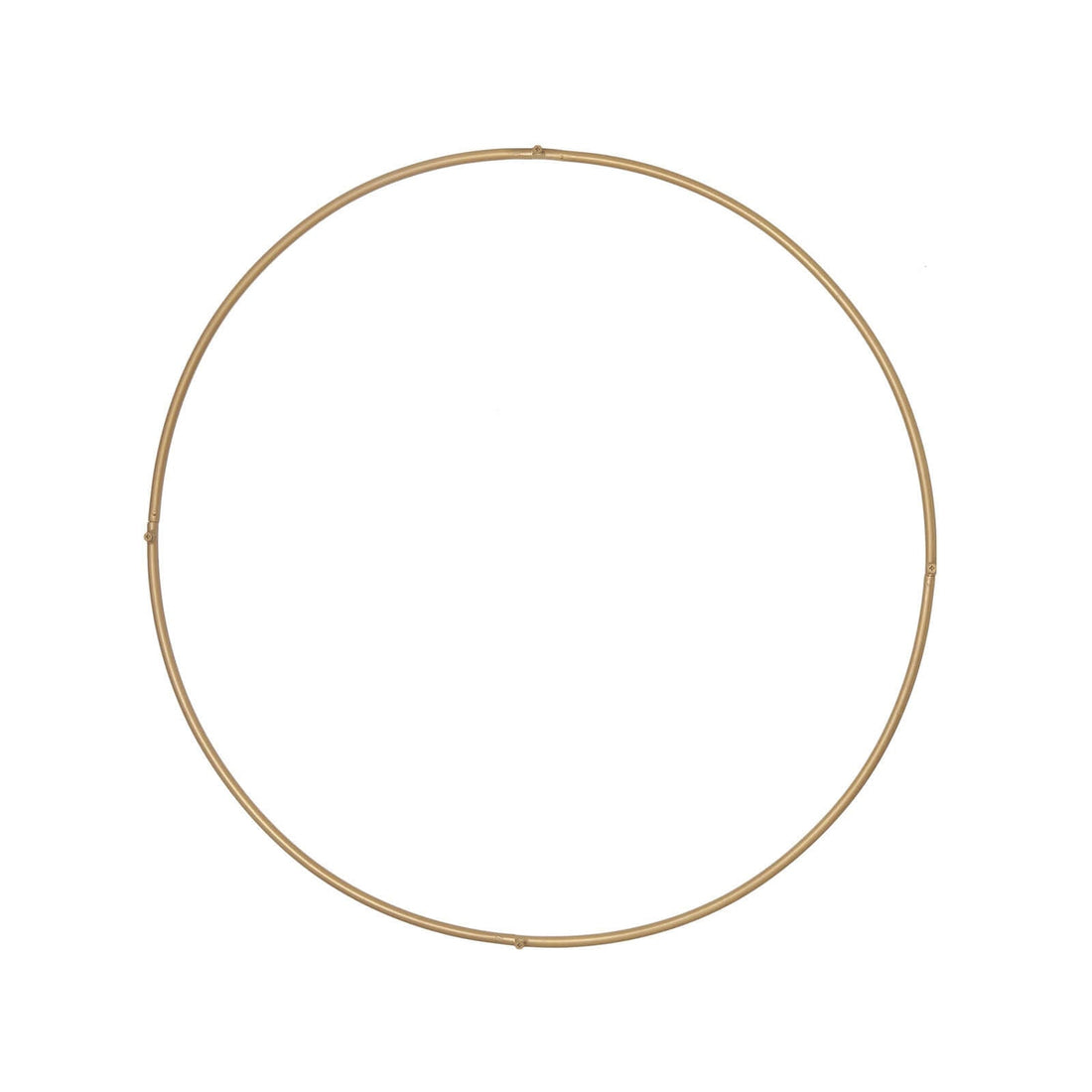36" Gold Heavy-Duty Metal Hoop Wreath | eFavormart