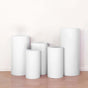 5 White Cylinder Pillar Prop Covers | eFavormart