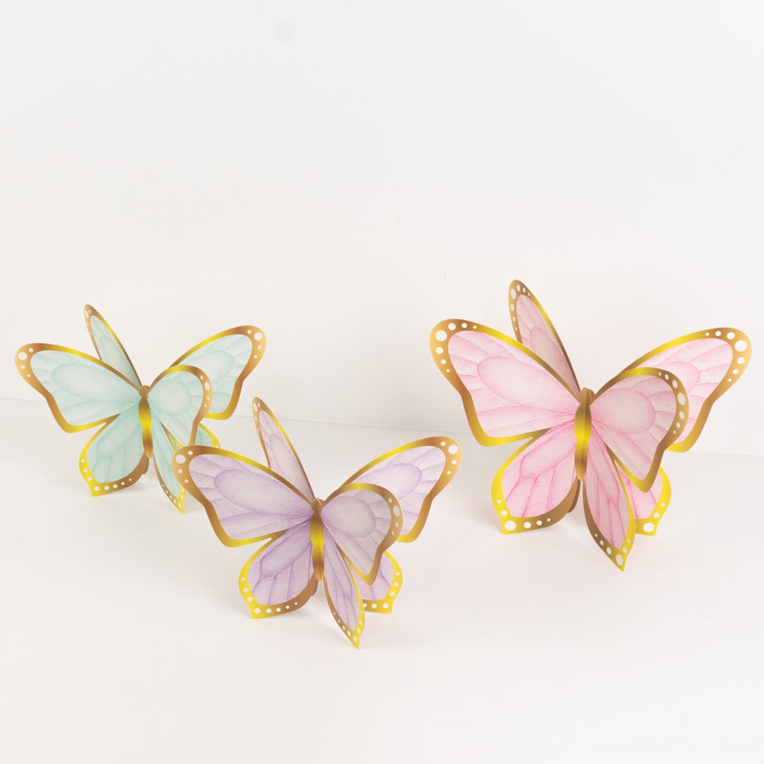 3D Pastel Butterfly Table Centerpieces | eFavormart